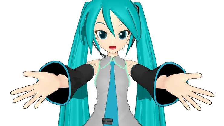 piapro(ピアプロ)|イラスト「MMD Picture Animasa Miku 1」