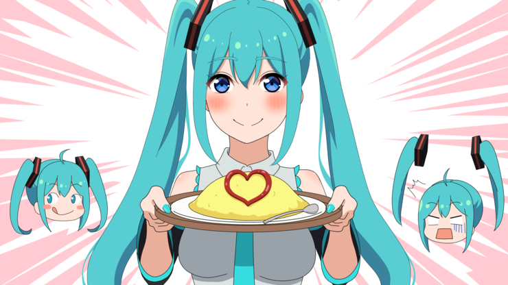 piapro(ピアプロ)|イラスト「オムライス」