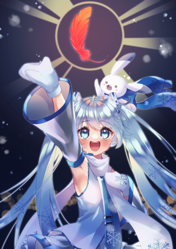 piapro(ピアプロ)|イラスト「feather light」